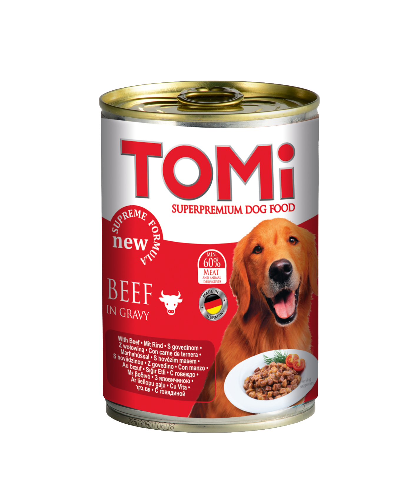 TOMi 400g for dogs – beef | TOMi