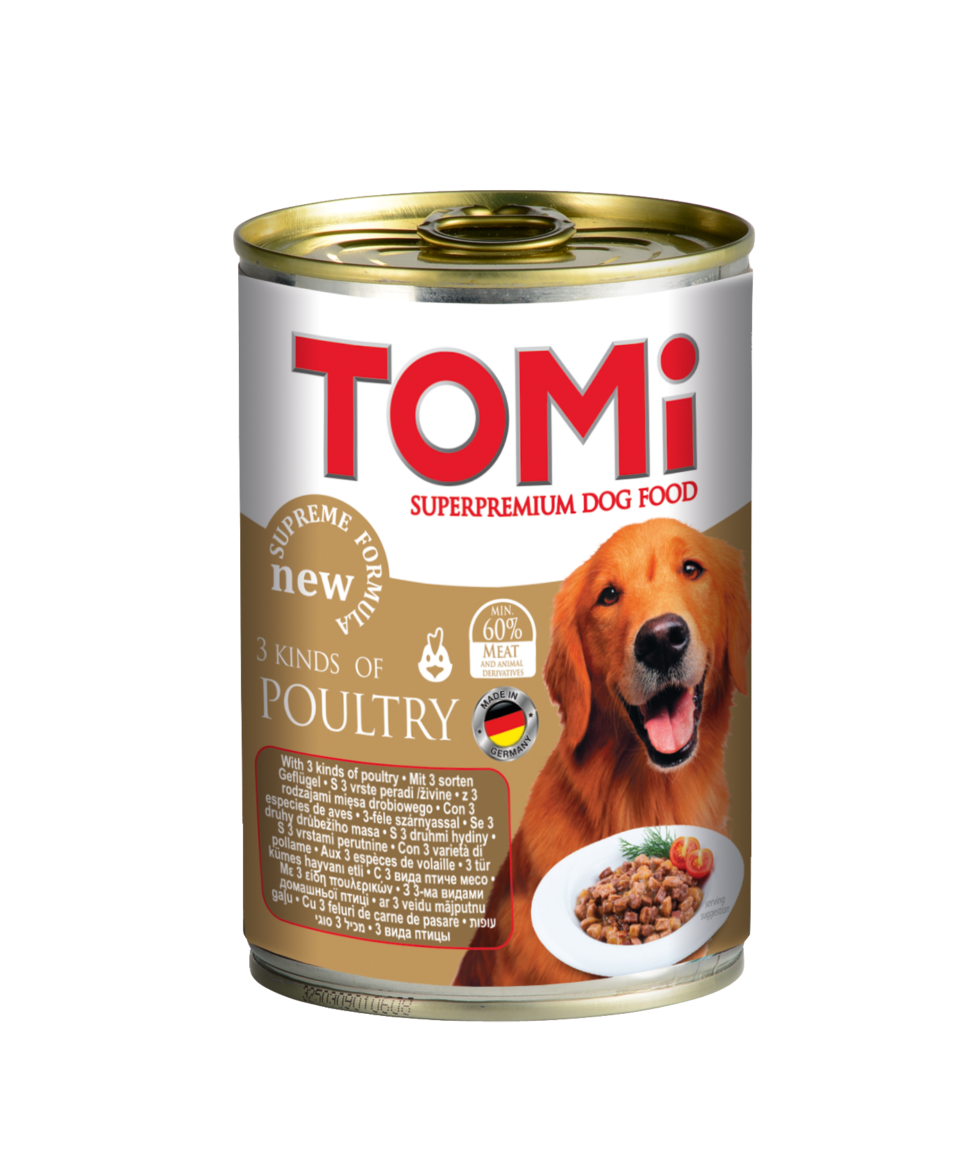 TOMi 400g for dogs – 3 kinds of poultry | TOMi