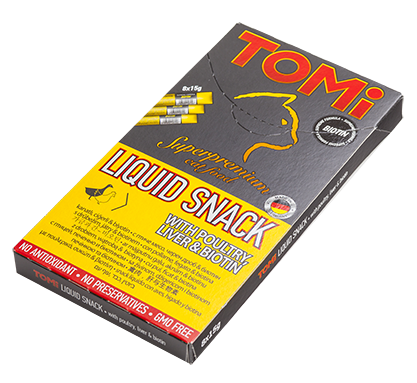 TOMi Liquid snack with Poultry & biotin - TOMi