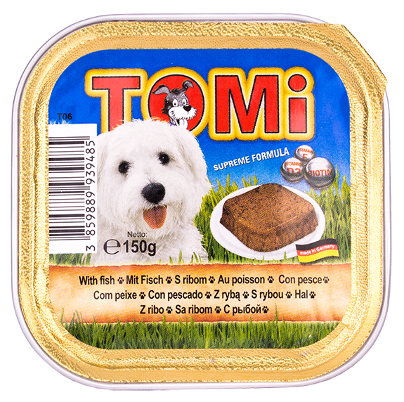 TOMi 150g for dogs – fish | TOMi