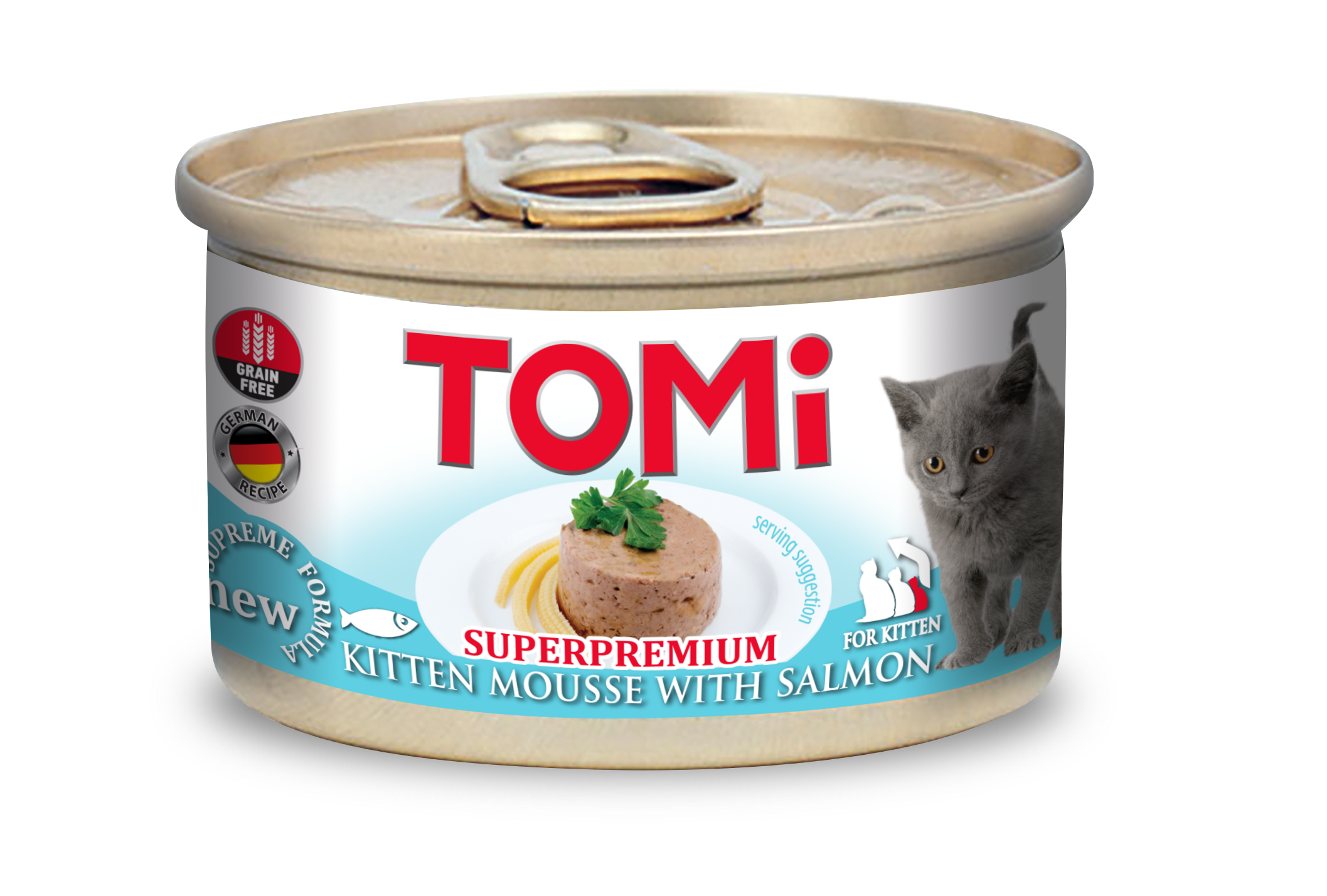 TOMi 85g kitten mousse salmon - TOMi